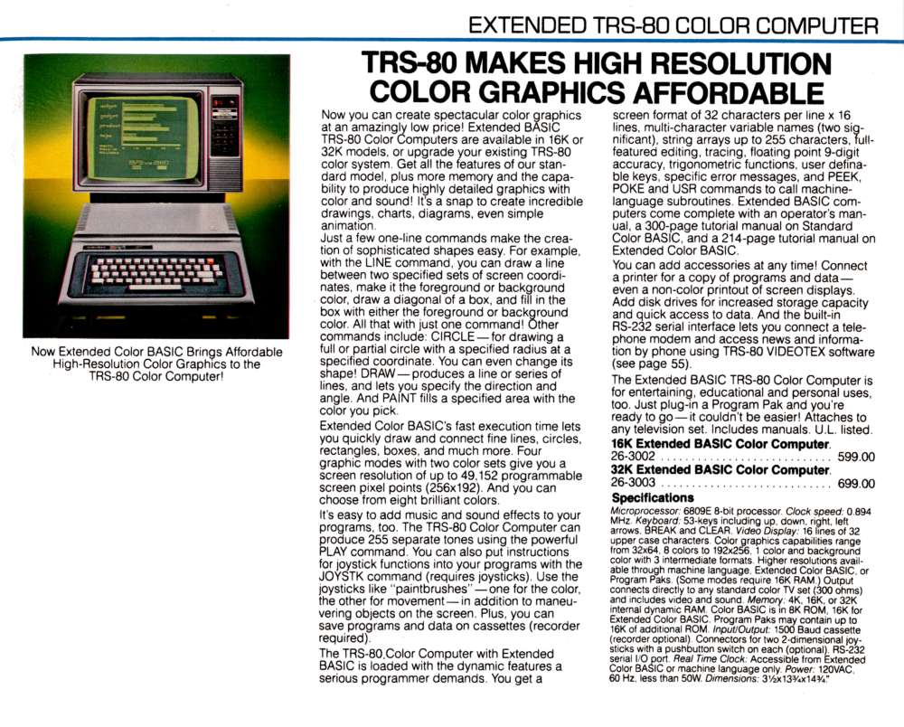 TRS-80 Color Computer Archive
